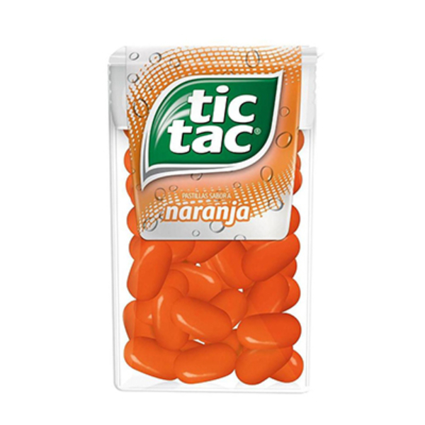 TIC TAC PAST. 12 UNID. NARANJA | M.M Distribuidora