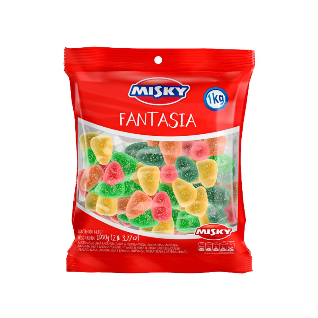 MISKY GOMAS X 1 KILO FANTASIA | M.M Distribuidora