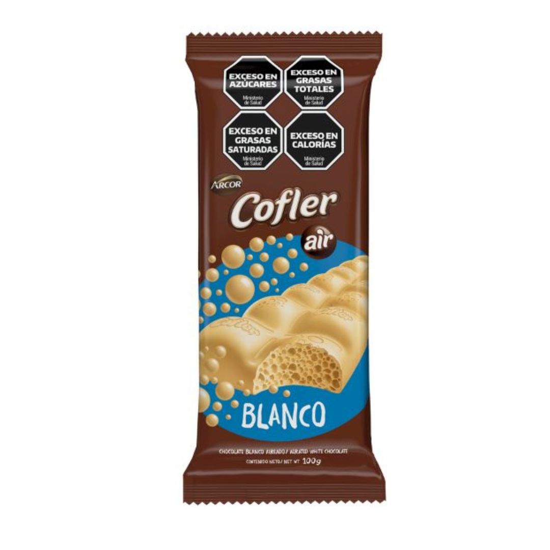 CHOC. COFLER AIR X 100 GRS. BLANCO | M.M Distribuidora