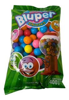 BLUPER CHICLE BOLSA X 400 GRS. BOLITAS | M.M Distribuidora