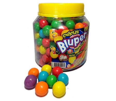 CHICLE BLUPER FRASCO X 1 KG. BOLONES | M.M Distribuidora