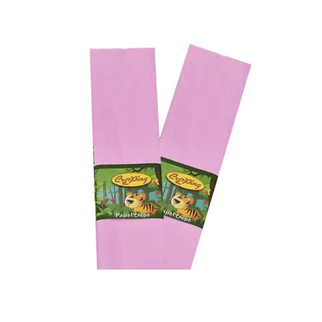PAPEL CREPE CREEPING ROSA | M.M Distribuidora