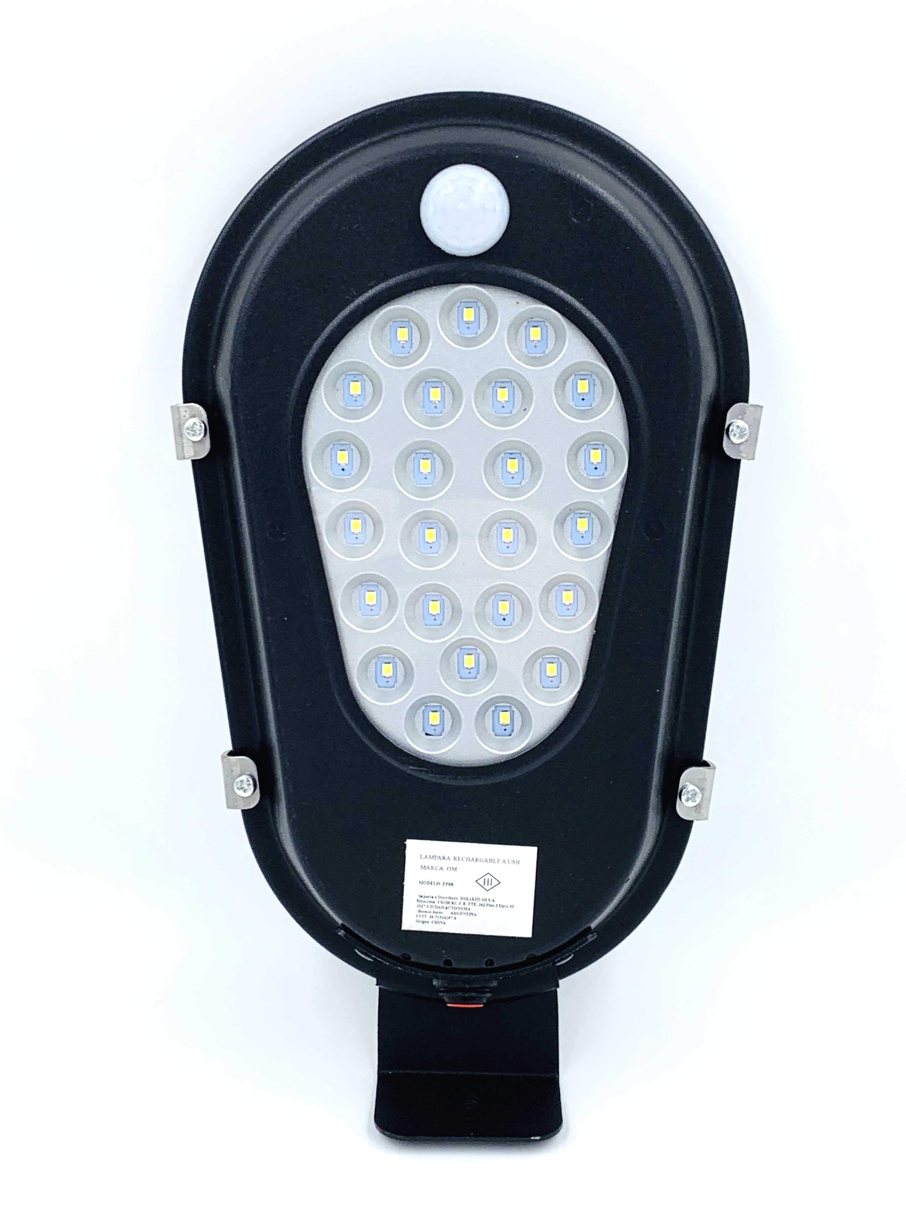 REFLECTOR LED 8W IP-65 C/BATERIA RECARGABLE SOLAR | RyR Computacion