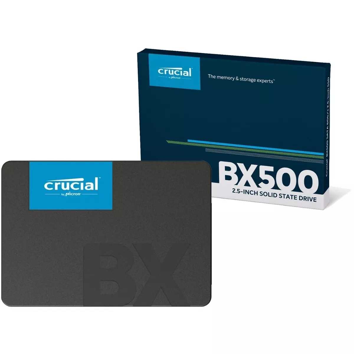 DISCO SOLIDO SSD 480GB BX500 CRUCIAL | RyR Computacion