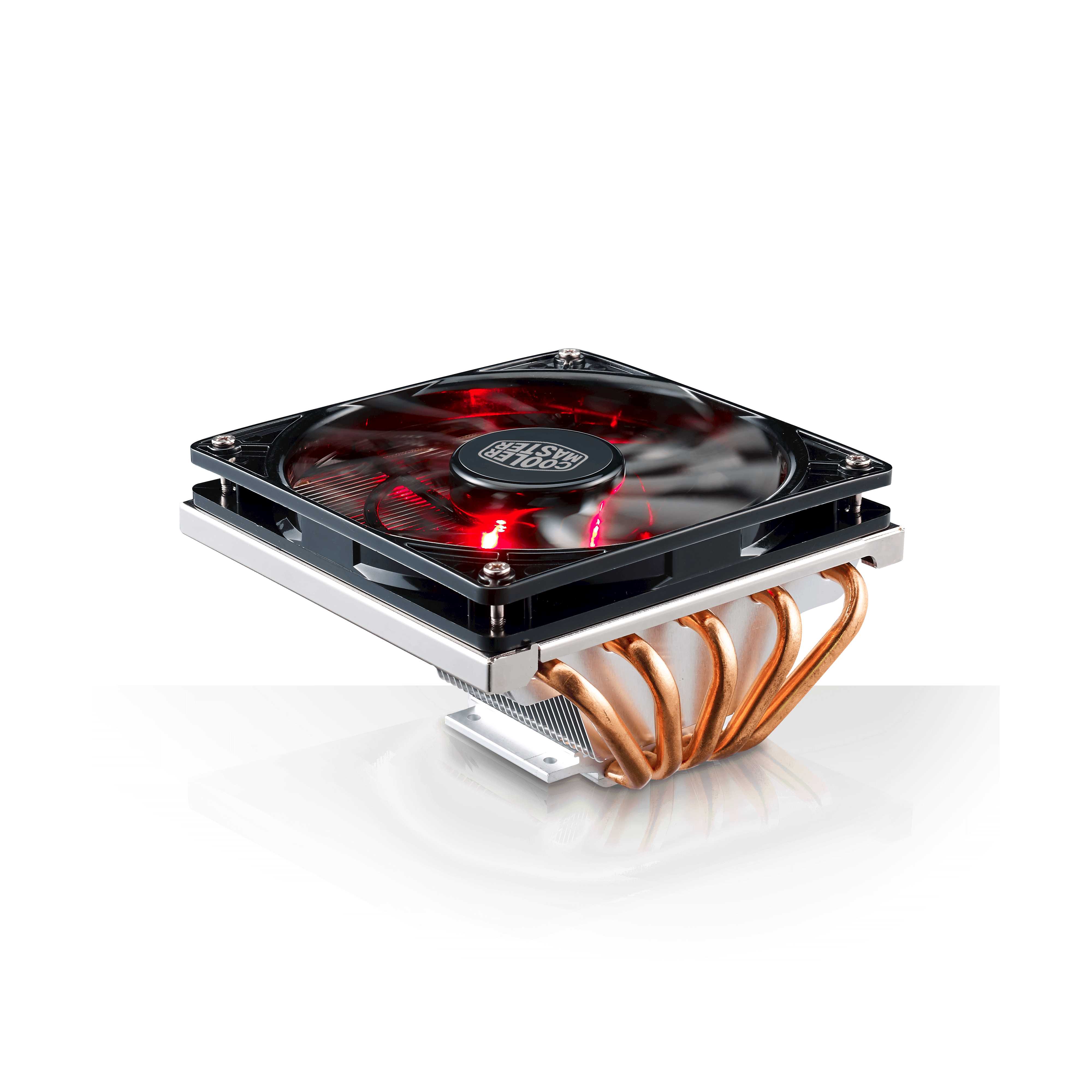COOLER CPU COOLERMASTER GEMINILL M5 LED RED | RyR Computacion