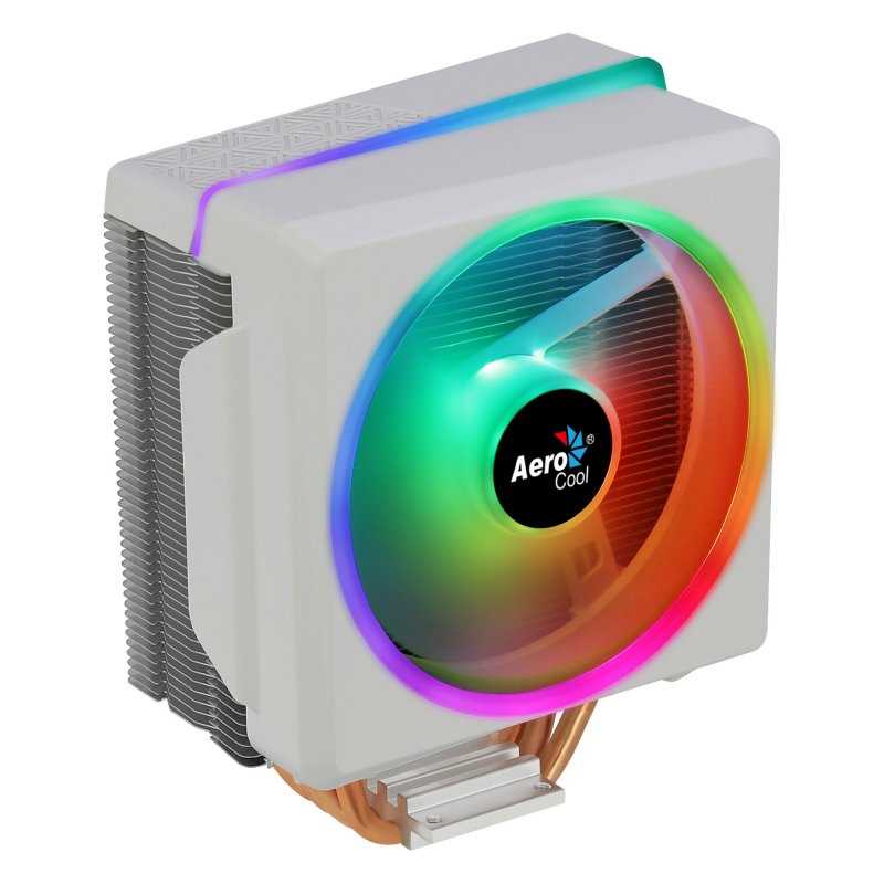 COOLER CPU AEROCOOL CYLON 4F-ARGB BLANCO (AMD-INTEL) | RyR Computacion