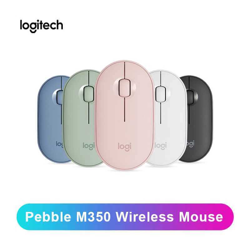 MOUSE LOGITECH INALAMBRICO M350 PEBBLE BLANCO | RyR Computacion