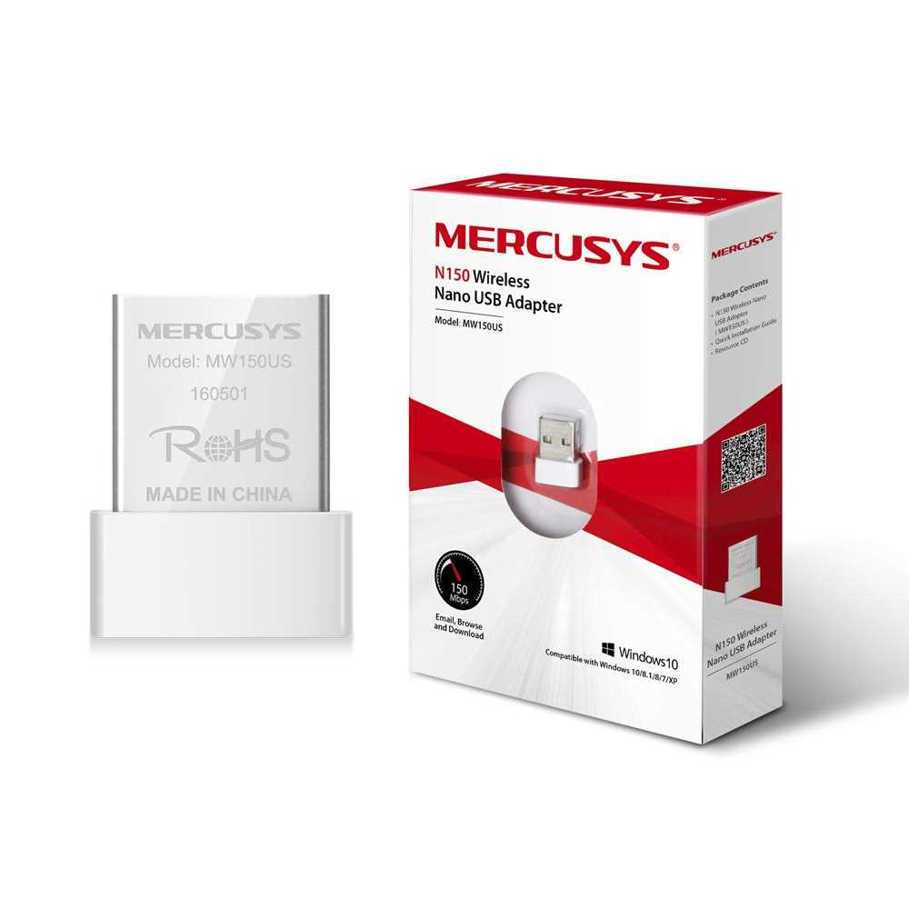 PLACA DE RED WIFI 150N MERCUSYS MW150US NANO | RyR Computacion PLACA DE RED WIFI 150N MERCUSYS MW150US NANO | RyR Computacion