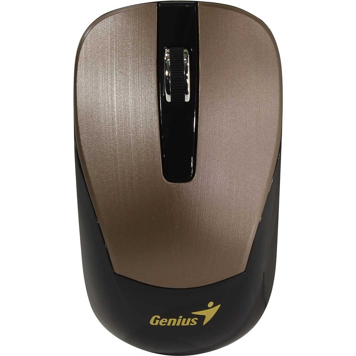 MOUSE GENIUS INALAMBRICO ECO-8015 RECARGABLE CHOCOLATE | RyR Computacion