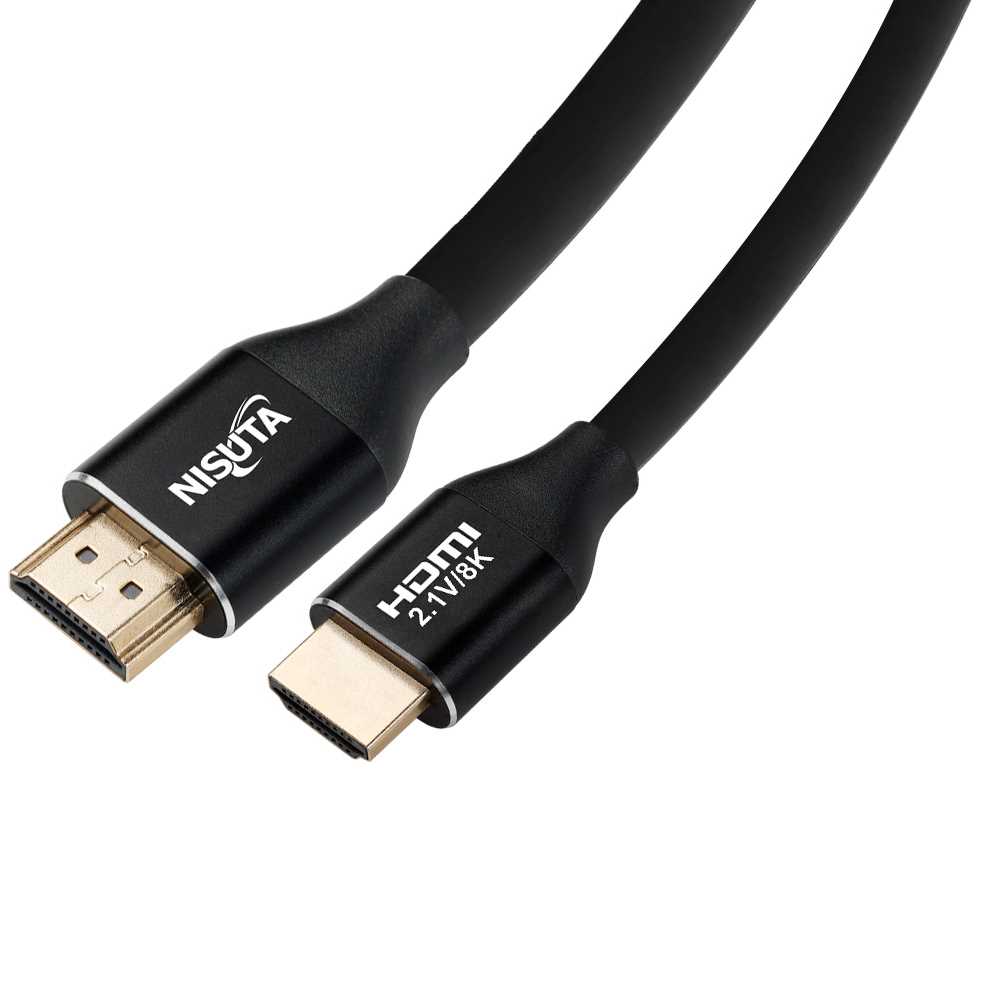 CABLE HDMI 2.1V NISUTA 2M 8K CALIDAD PREMIUM | RyR Computacion
