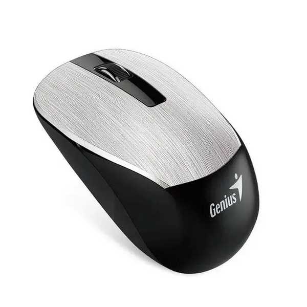 MOUSE GENIUS INALAMBRICO ECO-8015 RECARGABLE SILVER | RyR Computacion