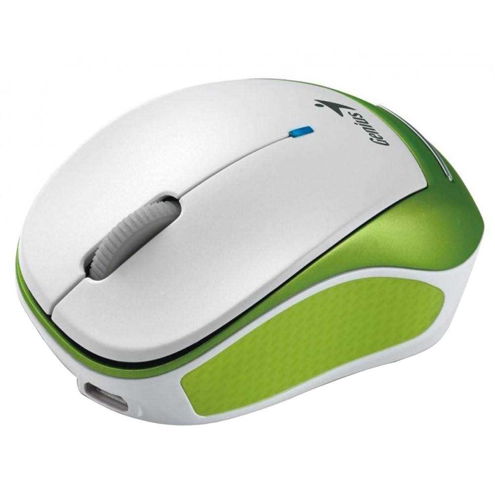 MOUSE GENIUS INALAMBRICO TRAVELER MICRO 9000R GREEN | RyR Computacion