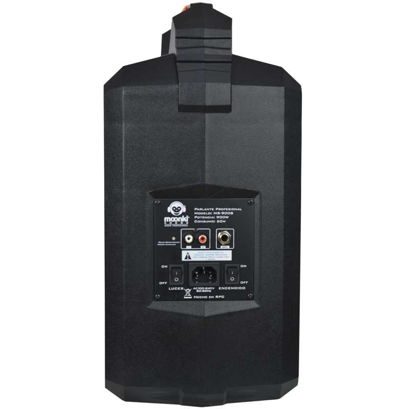 PARLANTE BLUETOOTH MOONKI SOUND 900W MS-900B 1X6.5" | RyR Computacion