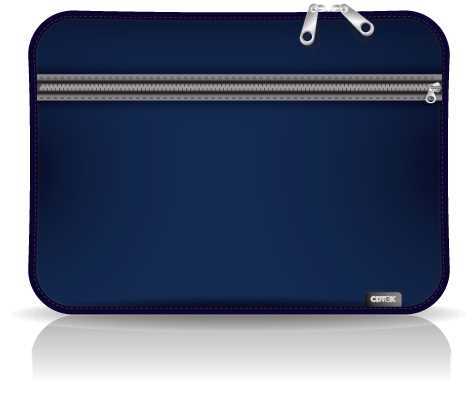 FUNDA NOTEBOOK CDTEK 14" BOLSILLO FRENTE AZUL | RyR Computacion