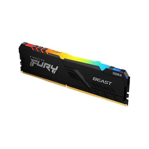 MEMORIA RAM DDR4 8GB 3200MHZ FURY BEAST RGB | RyR Computacion