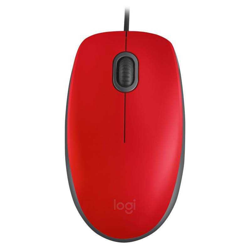 MOUSE LOGITECH M110 ROJO | RyR Computacion