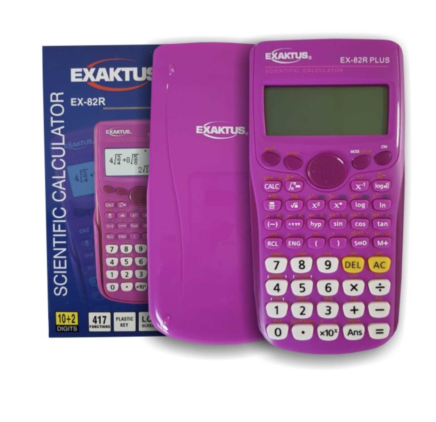 CALCULADORA EXAKTUS EX-82ES CIENTIFICA ROSA | RyR Computacion