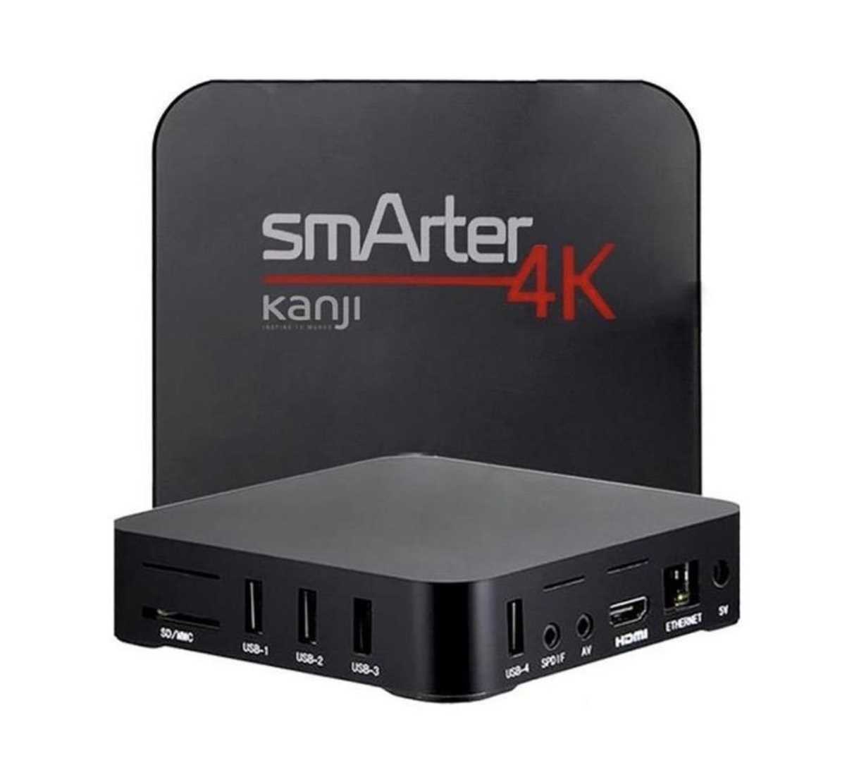 TV BOX KANJI (QUAD CORE/WIFI/ANDROID/4GB RAM/32GB DISCO/HDMI/4K) | RyR ...