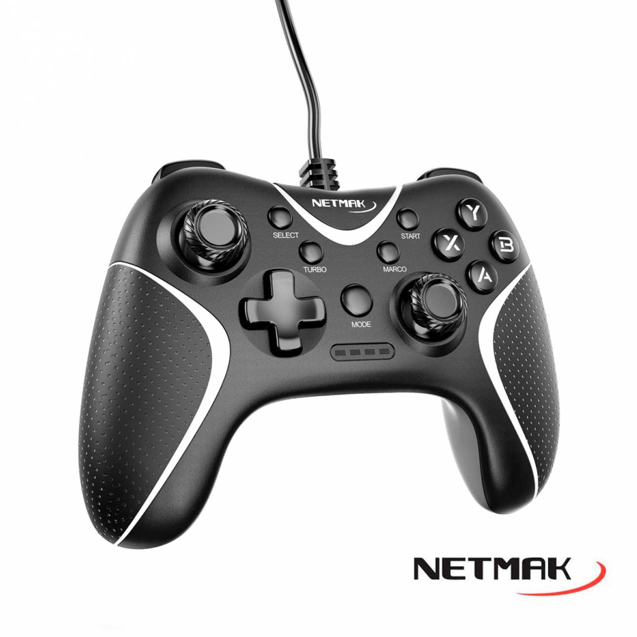 Joystick Netmak Pc Ps3 Nm Deluxe Ryr Computacion