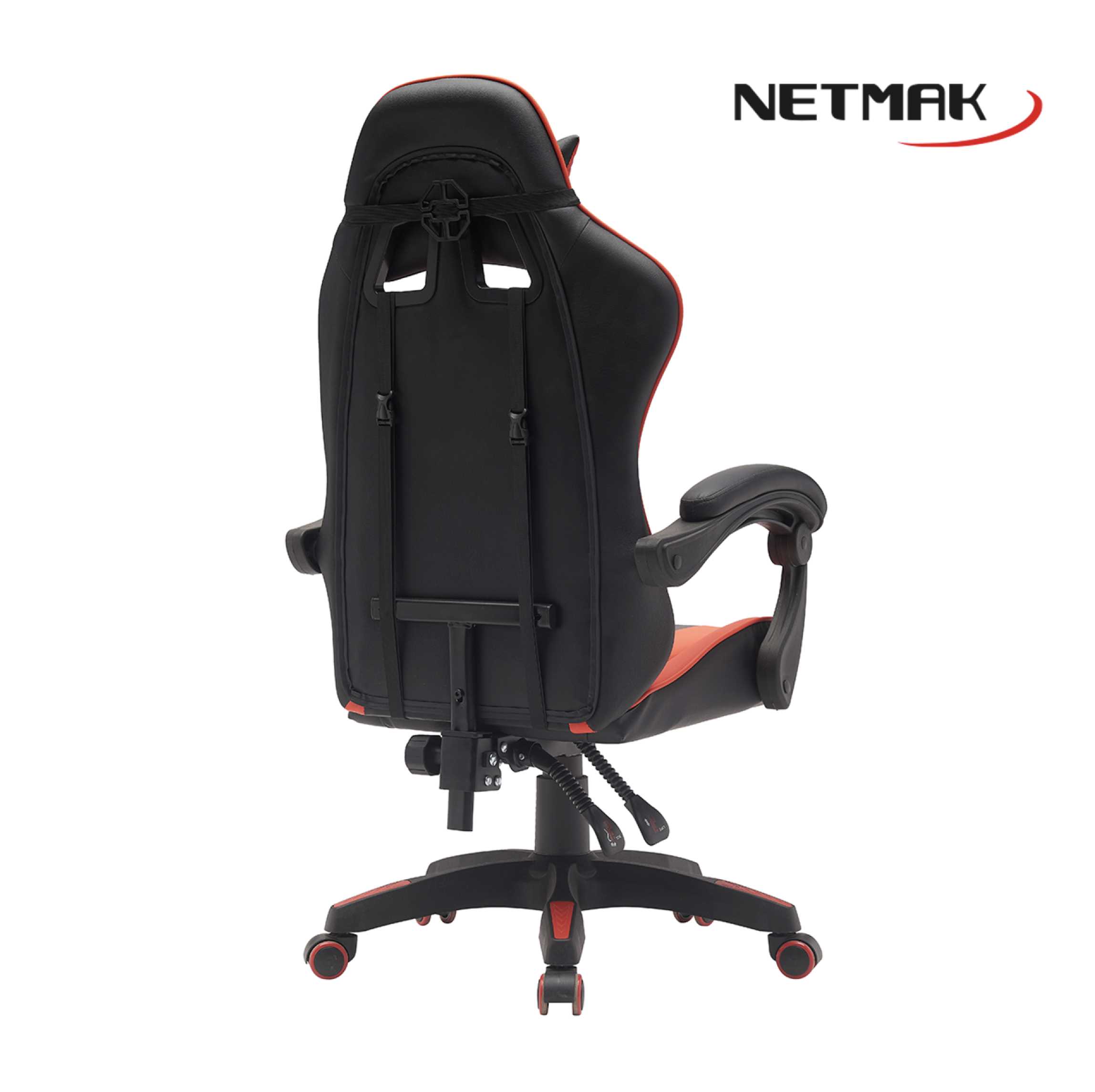 SILLA GAMER NETMAK NM-BEAST ROJA | RyR Computacion