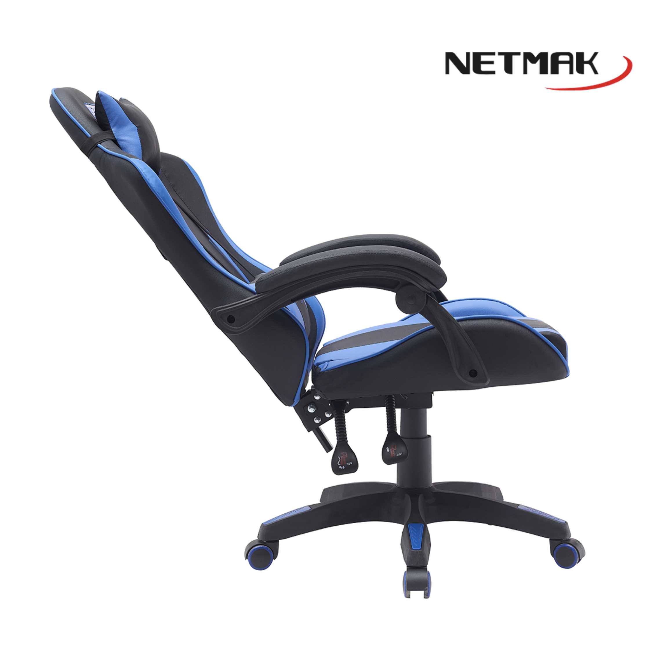 SILLA GAMER NETMAK NM-BEAST AZUL | RyR Computacion