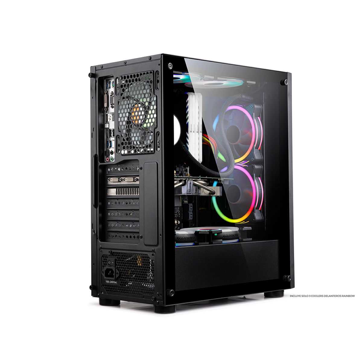 GABINETE SENTEY K20 MAX RGB S/FUENTE 3 FAN COOLER | RyR Computacion